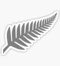 Silver Fern Stickers | Redbubble