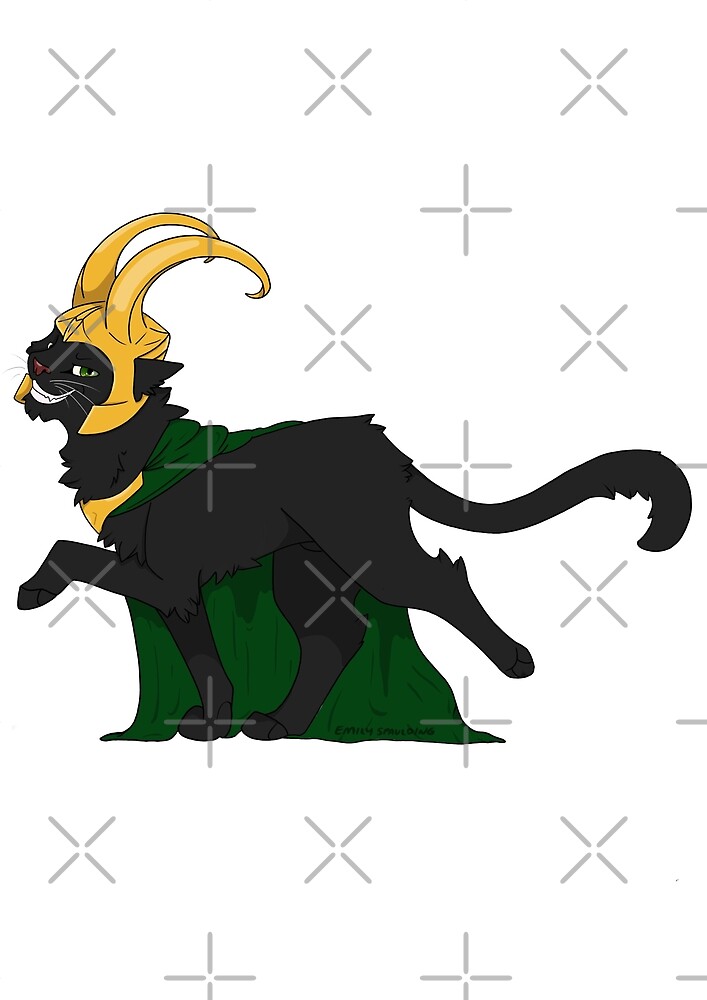 "Lokitty Classic [2021 new]" by Emily Spaulding | Redbubble