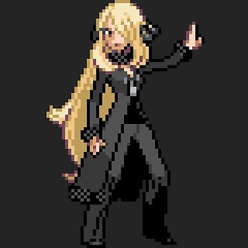 "Cynthia Trainer Sprite 2" Sticker for Sale by Biochao | Redbubble