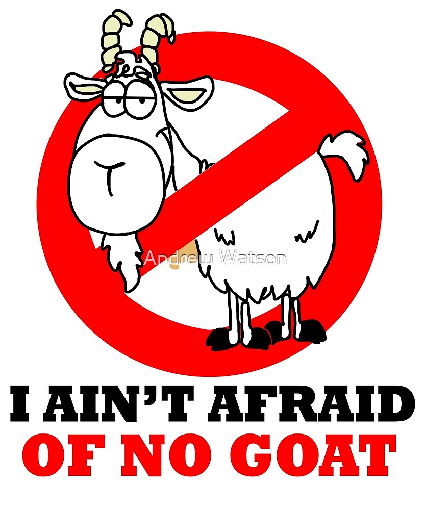 "goat buster" by Andrew Watson | Redbubble