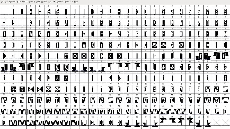 "glyph-map-image" by THEBAGINDAZ | Redbubble