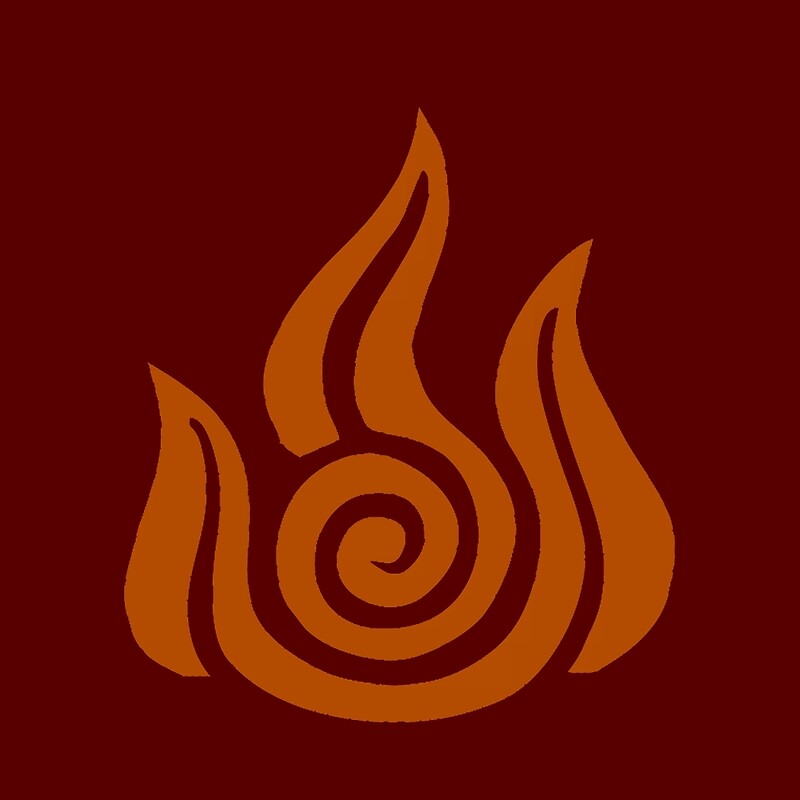 "Firebender 2" by kaylakirkendall | Redbubble