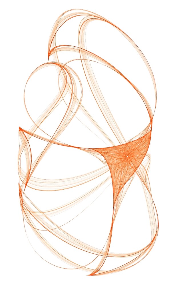 "Clifford attractor" by Paul Bourke | Redbubble