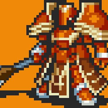 "General Fighting Sprite" Sticker for Sale by The Sprite Guy | Redbubble