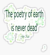 Poetry: Stickers | Redbubble