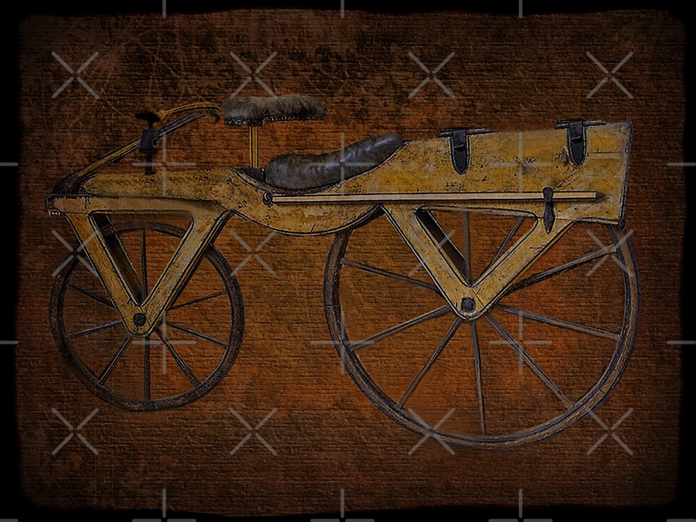 "Laufmaschine ("running machine"),ARCHETYPE VINTAGE BICYCLE from around ...