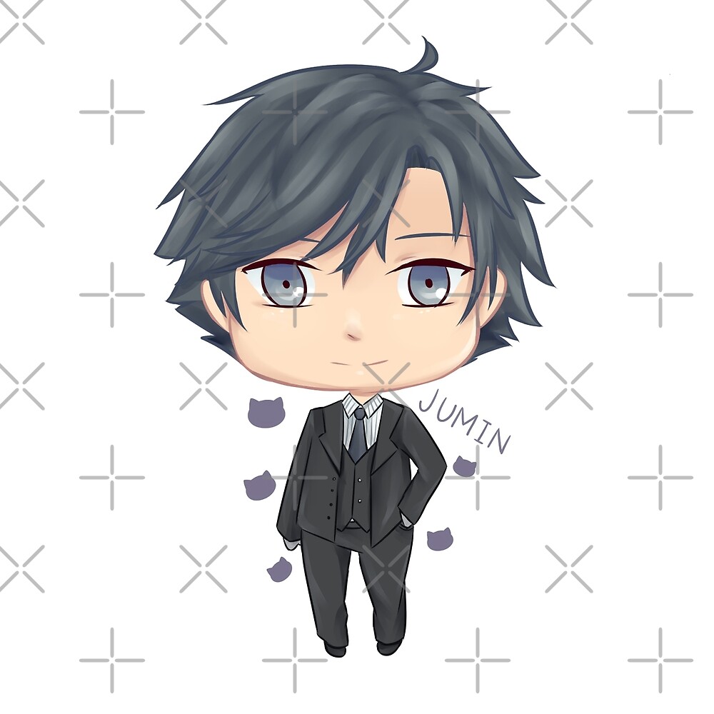 "Mystic Messenger Jumin Han Chibi" by BloodyViper13 | Redbubble