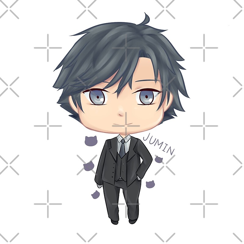 "Mystic Messenger Jumin Han Chibi" by BloodyViper13 | Redbubble