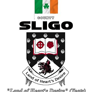 "COUNTY SLIGO IRELAND - OFFICIAL CREST" Lightweight Sweatshirt for Sale ...