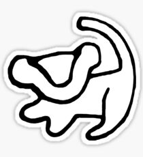 Baby Simba: Stickers | Redbubble