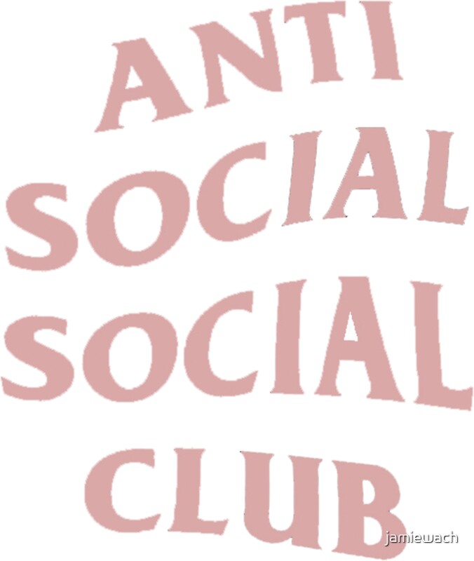 Antisocial: Stickers | Redbubble