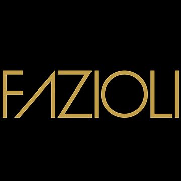 "Fazioli gold Logo" Sticker for Sale by IbnuBilal | Redbubble