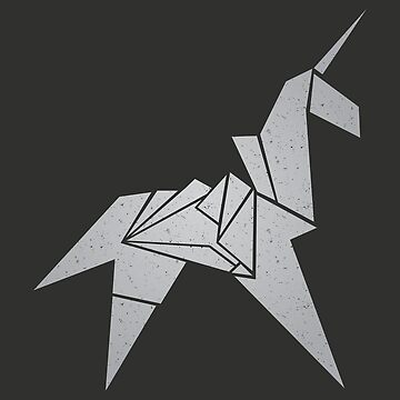 "Origami Unicorn Replicant - Sliver" Cap for Sale by unrealindeed ...