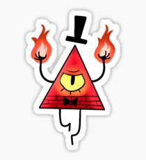Bill Cipher Stickers | Redbubble