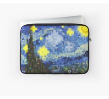 "8-bit Starry Night" by brotherbrain | Redbubble