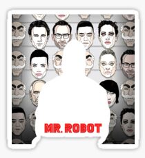 Mr Robot Stickers | Redbubble