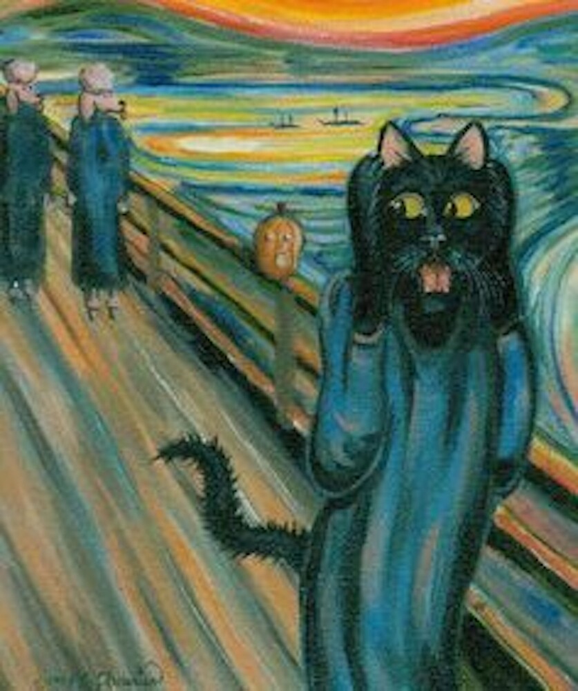 "Cat Scream" by Destructor1123 | Redbubble