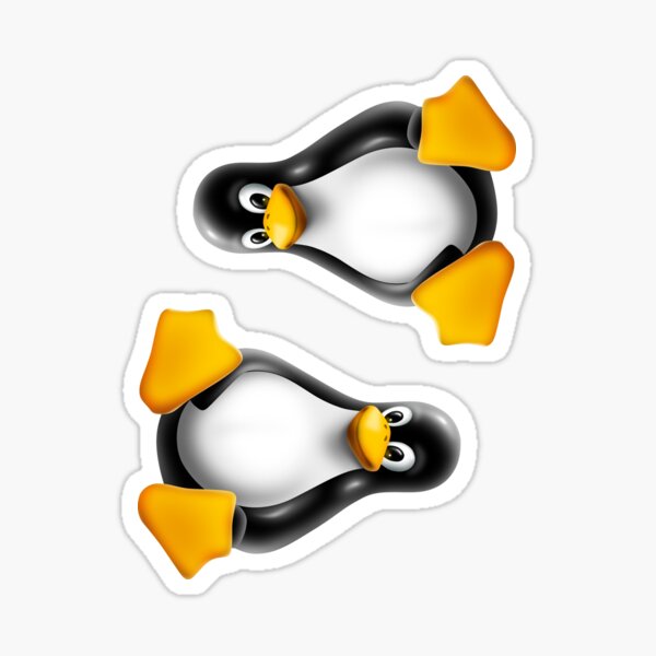 Linux Tux Stickers | Redbubble