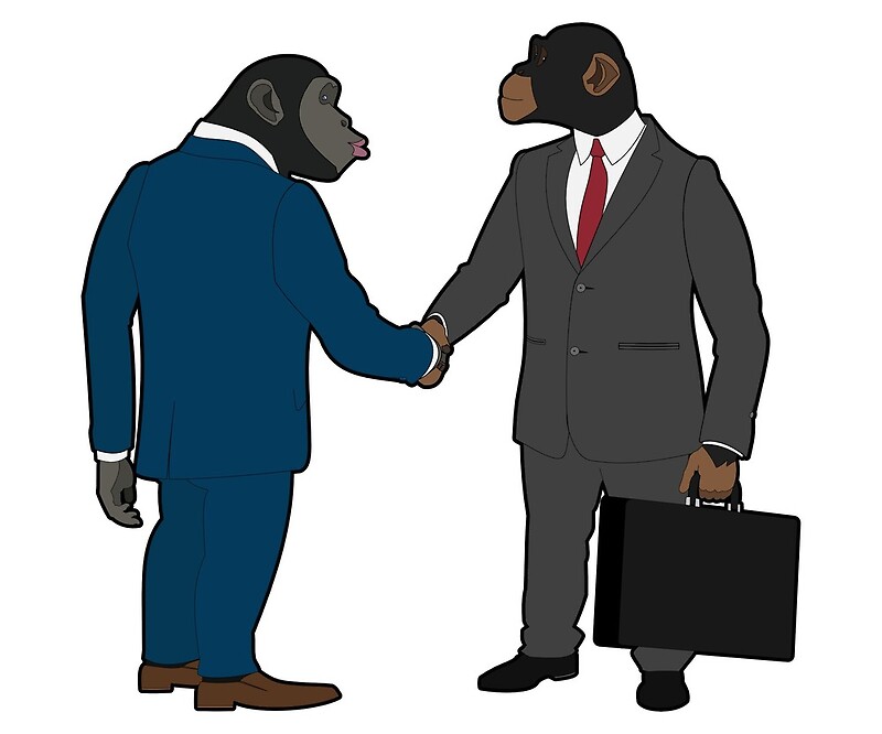 "Monkey Business" by Aaron Bastian | Redbubble