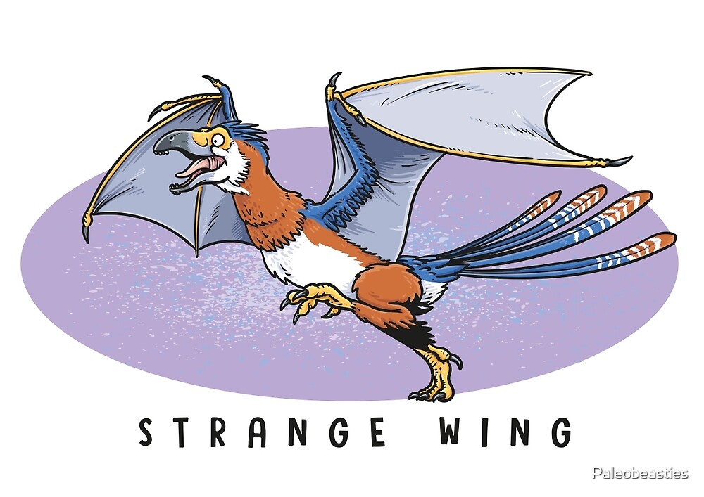 "Yi Qi - Paleobeasties 011" by Paleobeasties | Redbubble