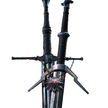 "Sword The Witcher Tshirt - Toss A Coin To Your Witcher Poster" Art ...