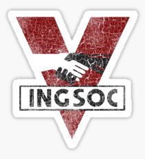 Ingsoc Stickers | Redbubble