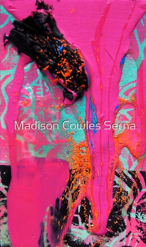 "Fixation Vocalization #39" by Madison Cowles Serna | Redbubble