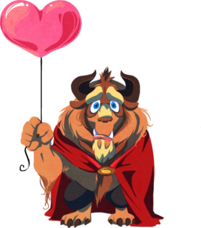 Beauty and the Beast: Stickers | Redbubble