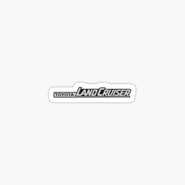 Landcruiser Stickers | Redbubble