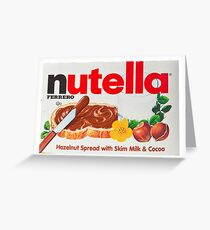 Nutella: Greeting Cards | Redbubble