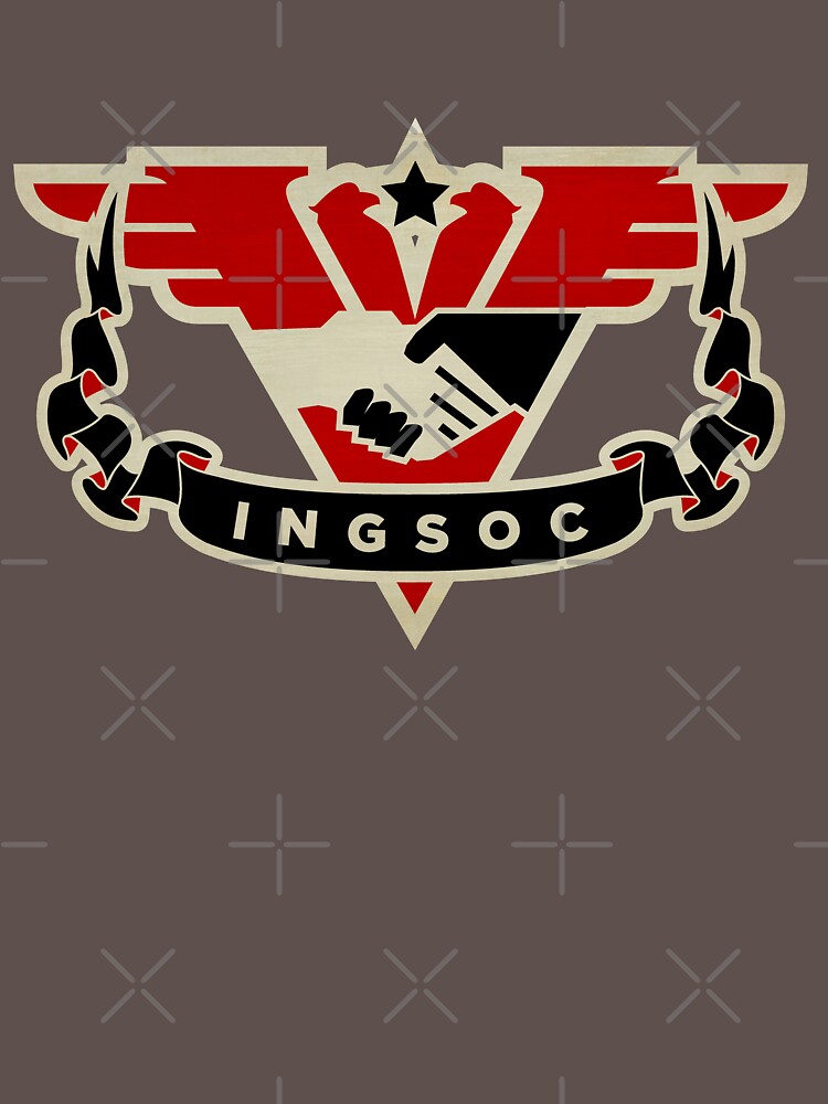 "1984 INGSOC Emblem" T-shirt by LibertyManiacs | Redbubble