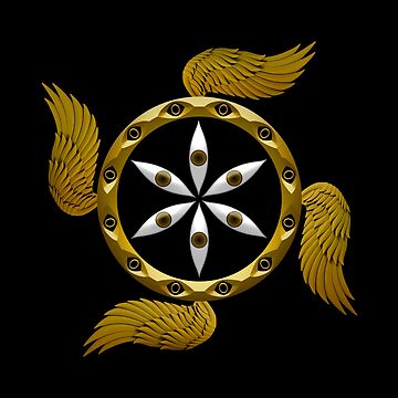 "Ophanim Throne Wheel Angel Golden | Biblically Accurate Angel ...