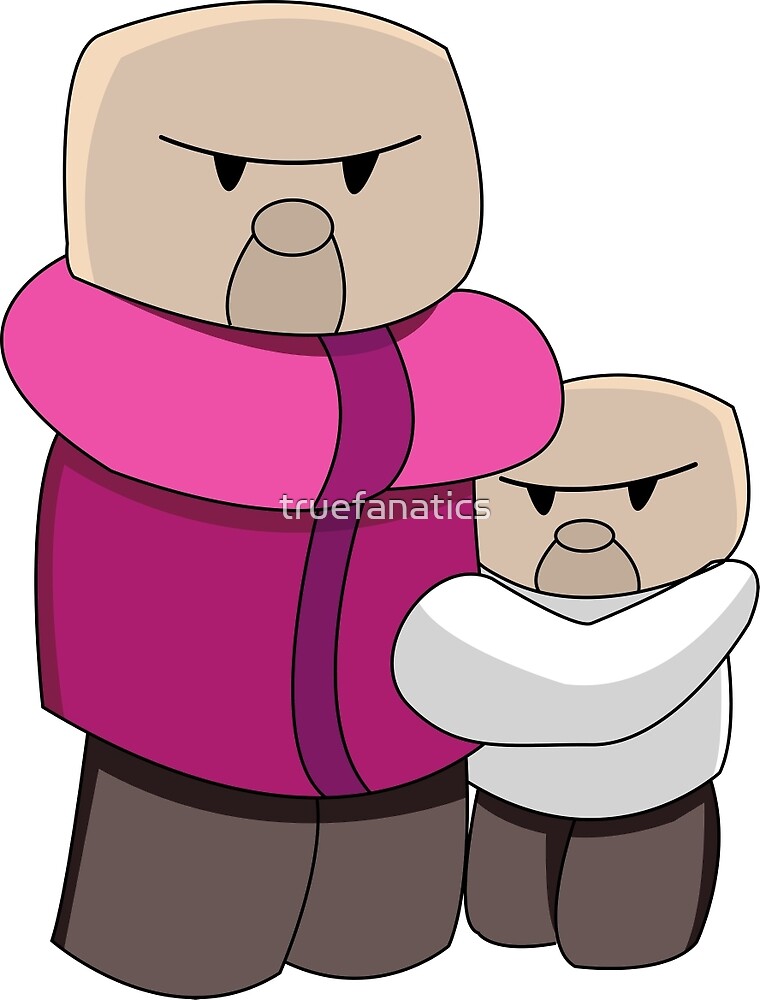 "Minecraft Villagers Chibi Funny" by truefanatics | Redbubble