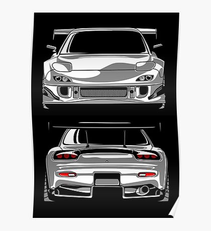 Mazda Rx7: Posters | Redbubble