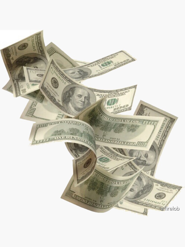 "money" Sticker by afirelob | Redbubble