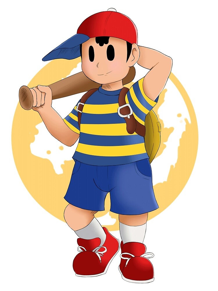 "Ness - Earthbound" by Poketune | Redbubble