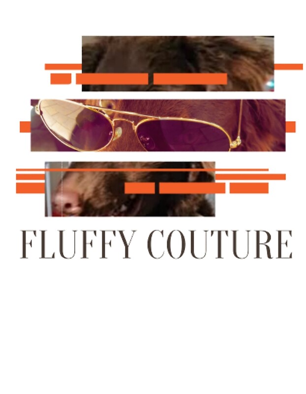 "Fluffy Couture" by LuluGAndFriends | Redbubble