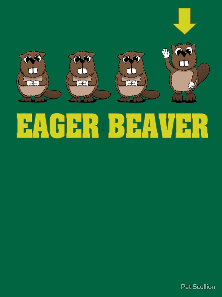 "Eager Beaver!" Unisex T-Shirt by squage | Redbubble