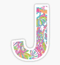 Letter J Stickers | Redbubble