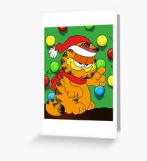 Garfield Greeting Cards | Redbubble