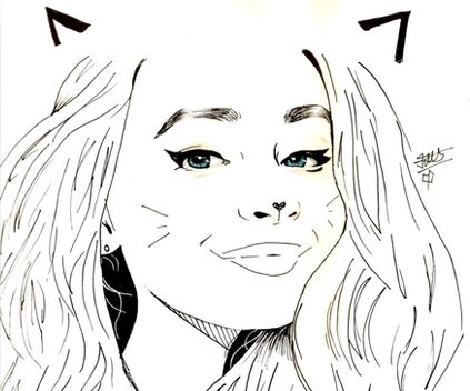 "Sabrina Carpenter Drawing Art" Canvas Prints by TheMadSketcher | Redbubble