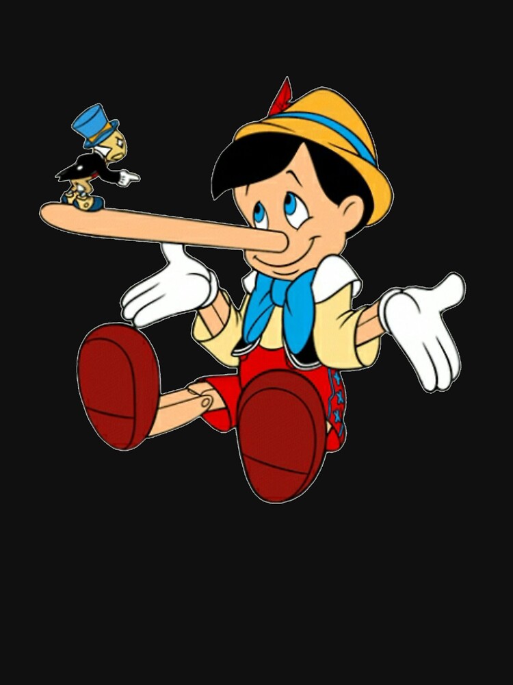 "Jiminy Cricket angry with pinocchio" T-shirt by lifesgood | Redbubble