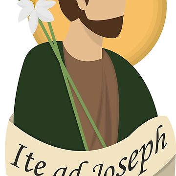 "Ite ad Joseph" Sticker for Sale by IteadJoseph | Redbubble
