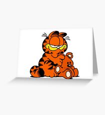 Garfield Greeting Cards | Redbubble