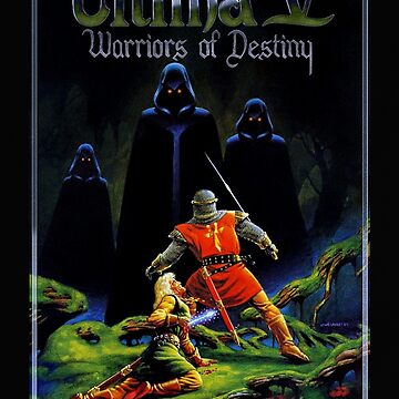 "Classic Game Covers - Ultima V" Art Board Print for Sale by rykker ...