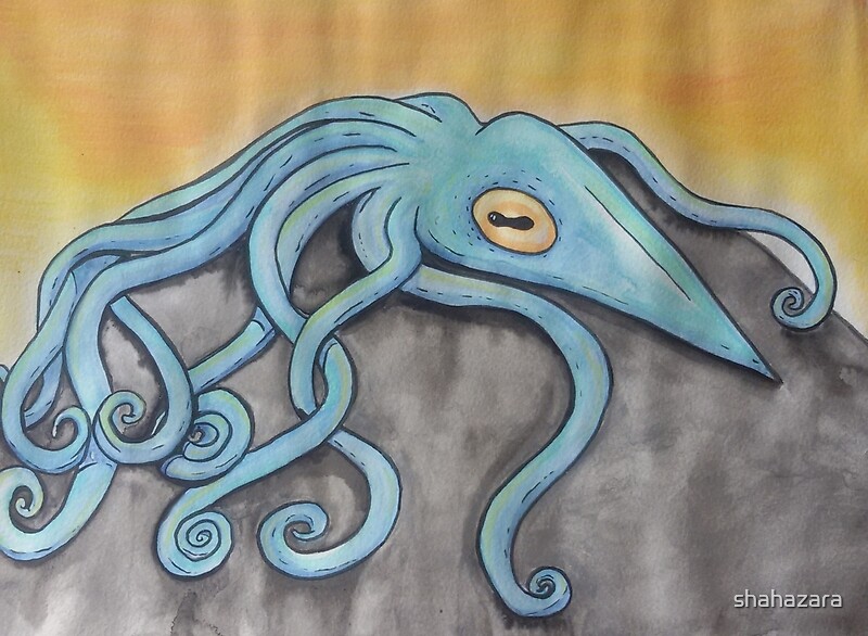 "Damp Squid" by shahazara | Redbubble