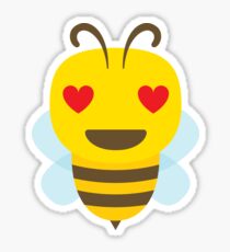 Bee Emoji: Sticker | Redbubble