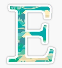 Letter E: Stickers | Redbubble