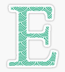 Letter E: Stickers | Redbubble