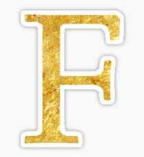 Letter F: Stickers | Redbubble